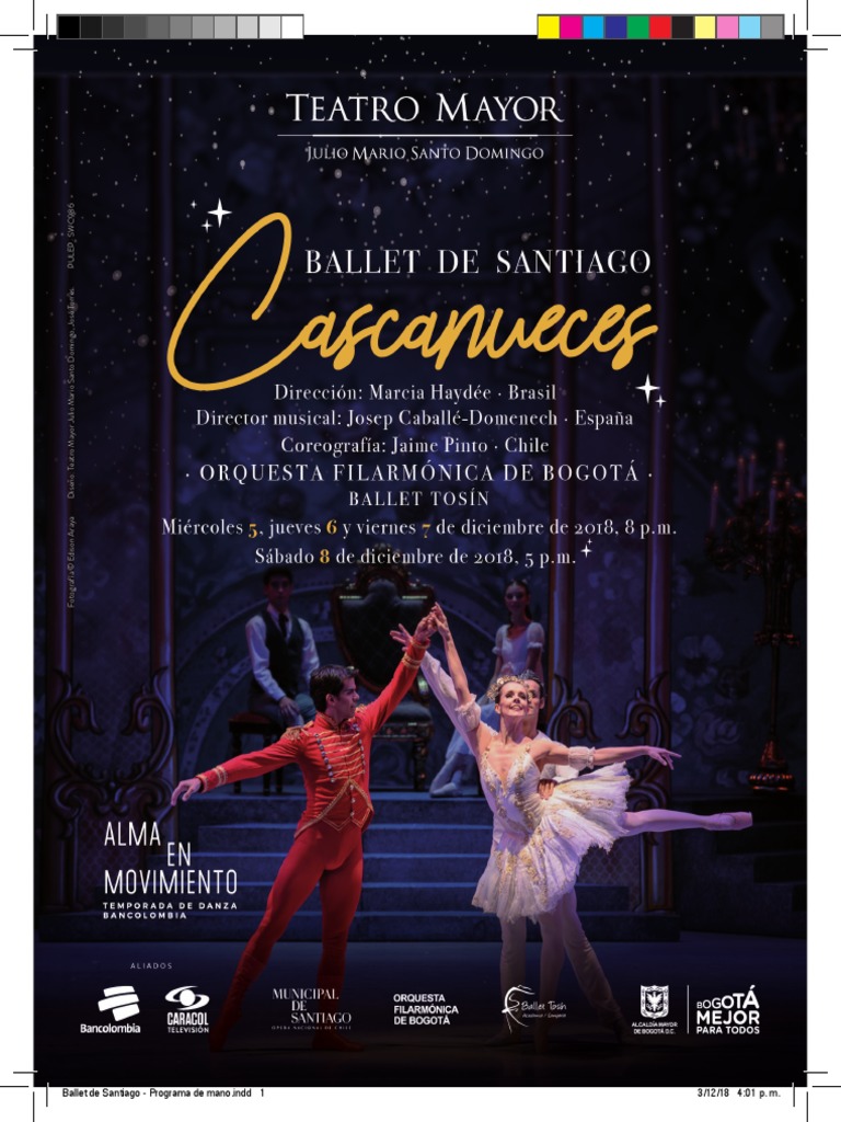 ALTA Ballet de Santiago - Programa de Mano | PDF | El cascanueces | Ballet
