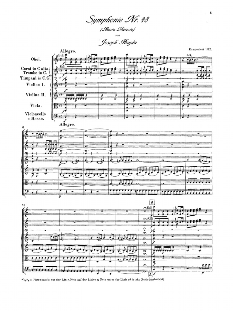 IMSLP755364-PMLP47339-Haydn Symphony No.48 in C Major, Hob.I 48 ...