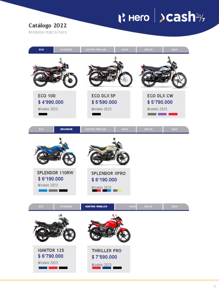 Catálogo Hero V01-Diciembre | PDF