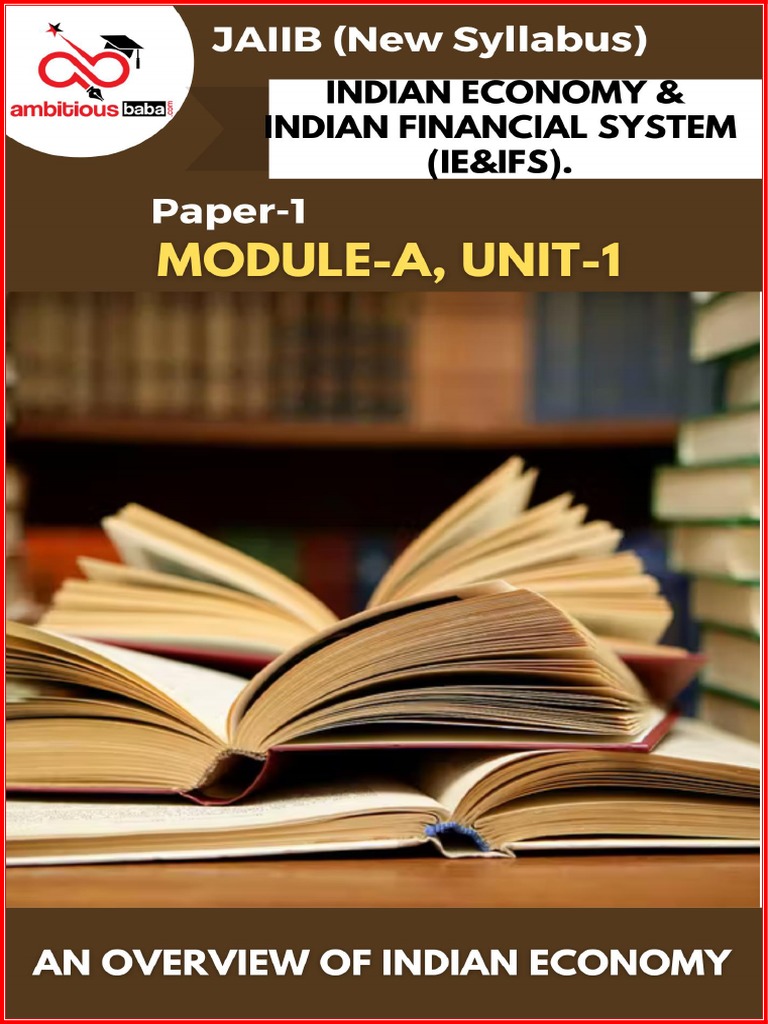 UNIT 1 AN OVERVIEW OF Indian Economic Ambitious Baba PDF | PDF ...