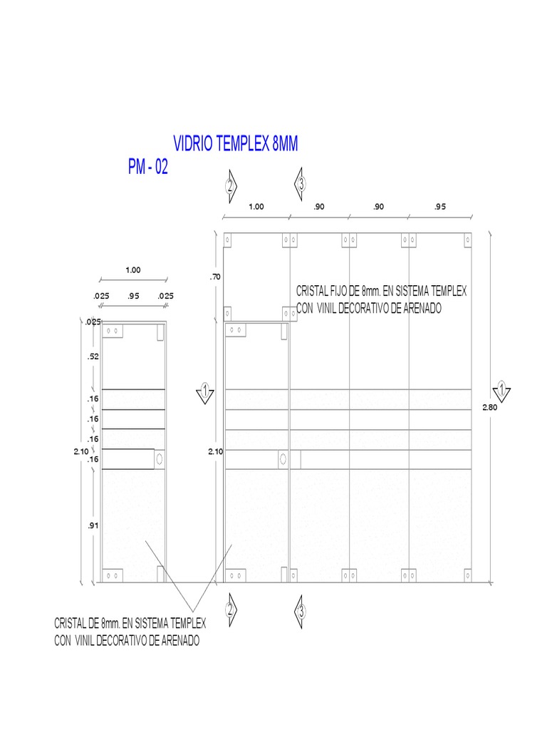 Detalle Mampara 1 | PDF