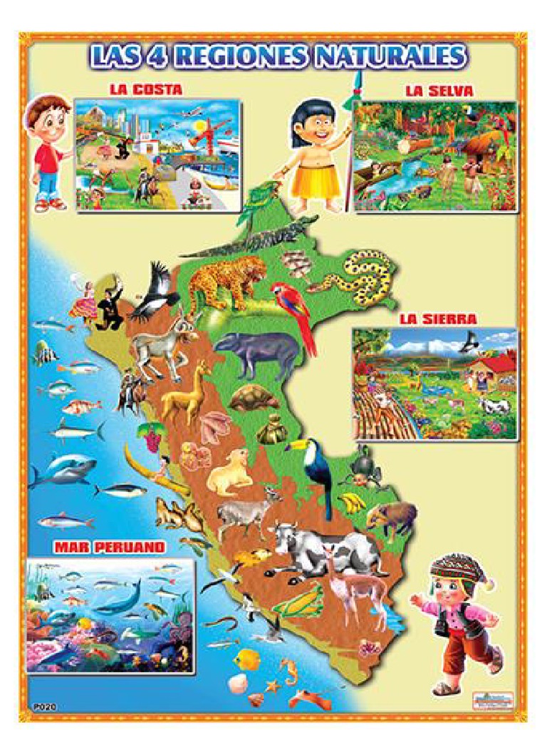 Mapa y Sus Regiones | PDF
