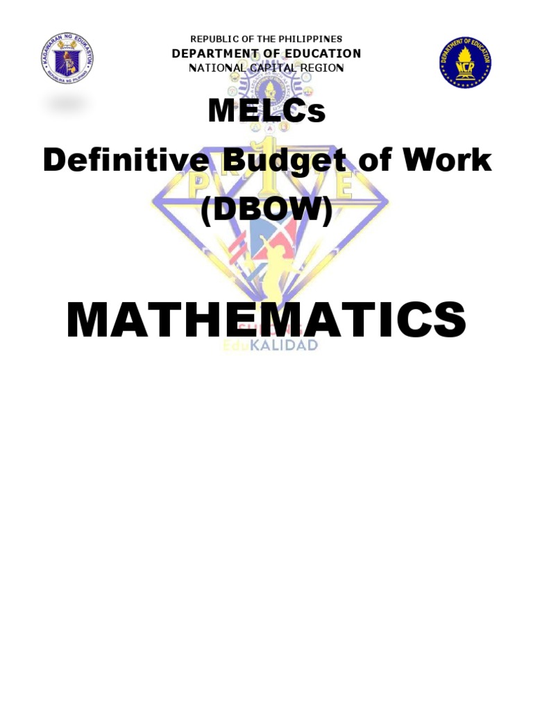Math DBOW Final | Download Free PDF | Symmetry | Multiplication