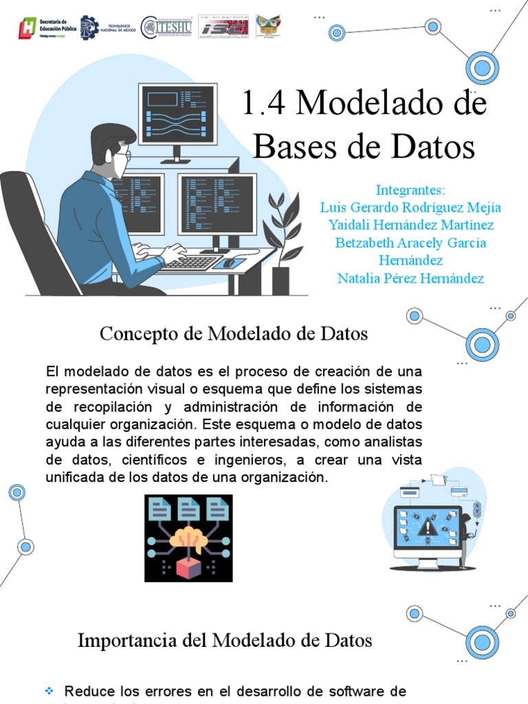 1.4 Modelado de Bases de Datos | PDF | Bases de datos | Ciencias de la Computación
