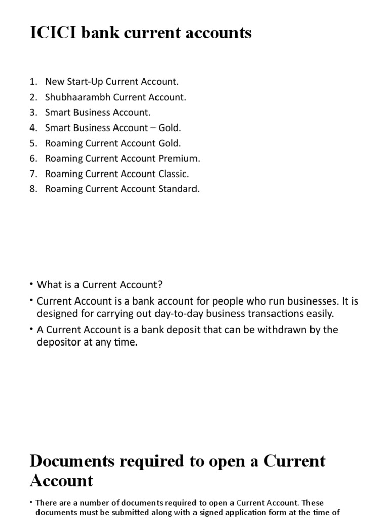 Current Account | PDF | Transaction Account | Business