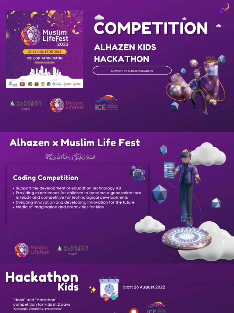 1.0 Ahazen Kids Hackathon in Muslim Life Fest PDF | PDF | Computer Programming | Robot