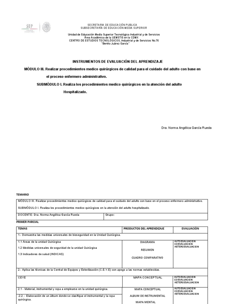 Temario de Med - QX | PDF | Medicina CLINICA | Especialidades Medicas