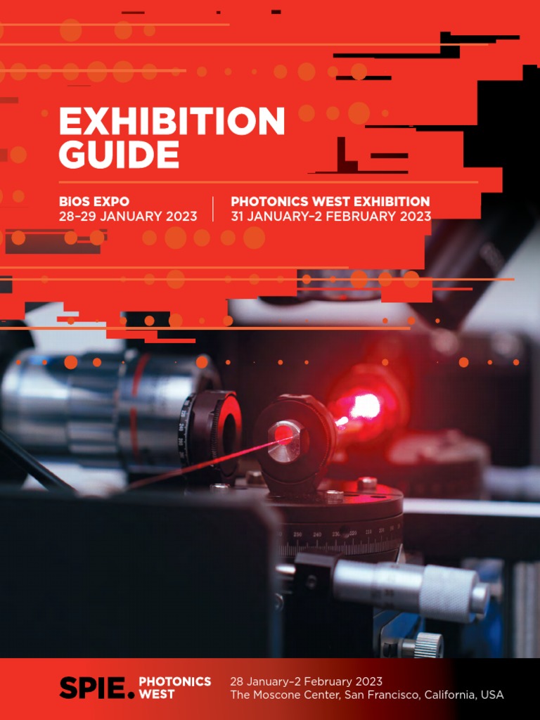 SPIE Photonics West 2023 Exhibit Guide | PDF | Spie | Photonics