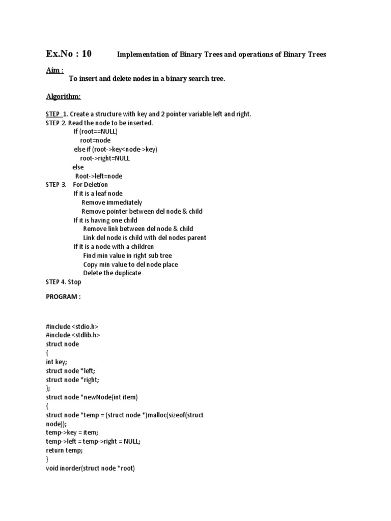 EX10 | PDF | Algorithms And Data Structures | Computer Programming EX10 | PDF | Algorithms And Data Structures | Computer Programming