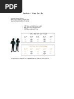 Bershka Comprehensive Size Guide | PDF | Human Appearance | Dress Codes