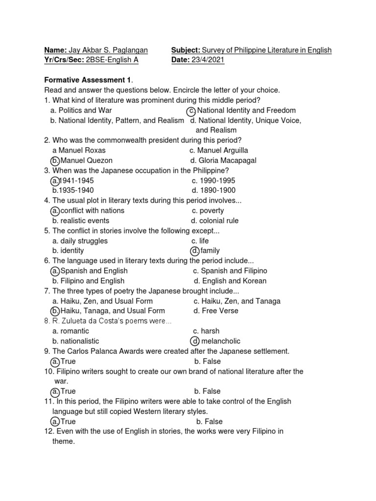 PAGLANGAN, Jay Akbar S. 2BSE-A - CHAPTERMODULE 3 - Formative ...