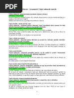 Teme Literare Si Exemple de Texte Asociate | PDF