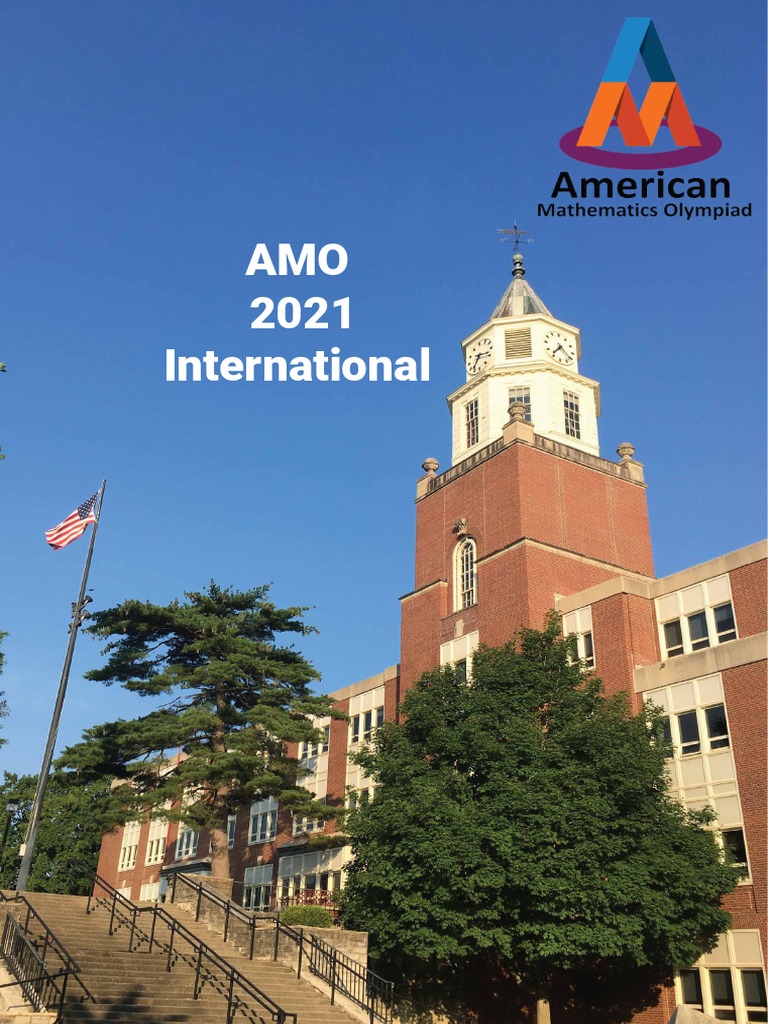 AMO 2021: Global Math Competition Guide | PDF | Tuition Payments ...