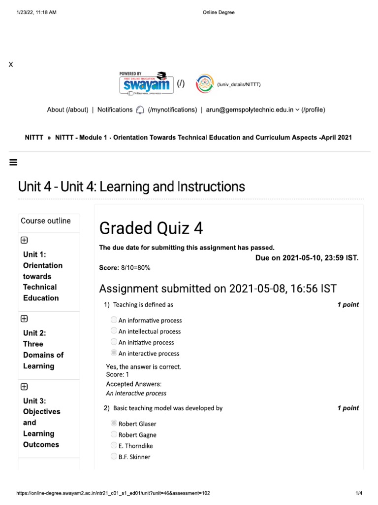Quiz 4 | PDF
