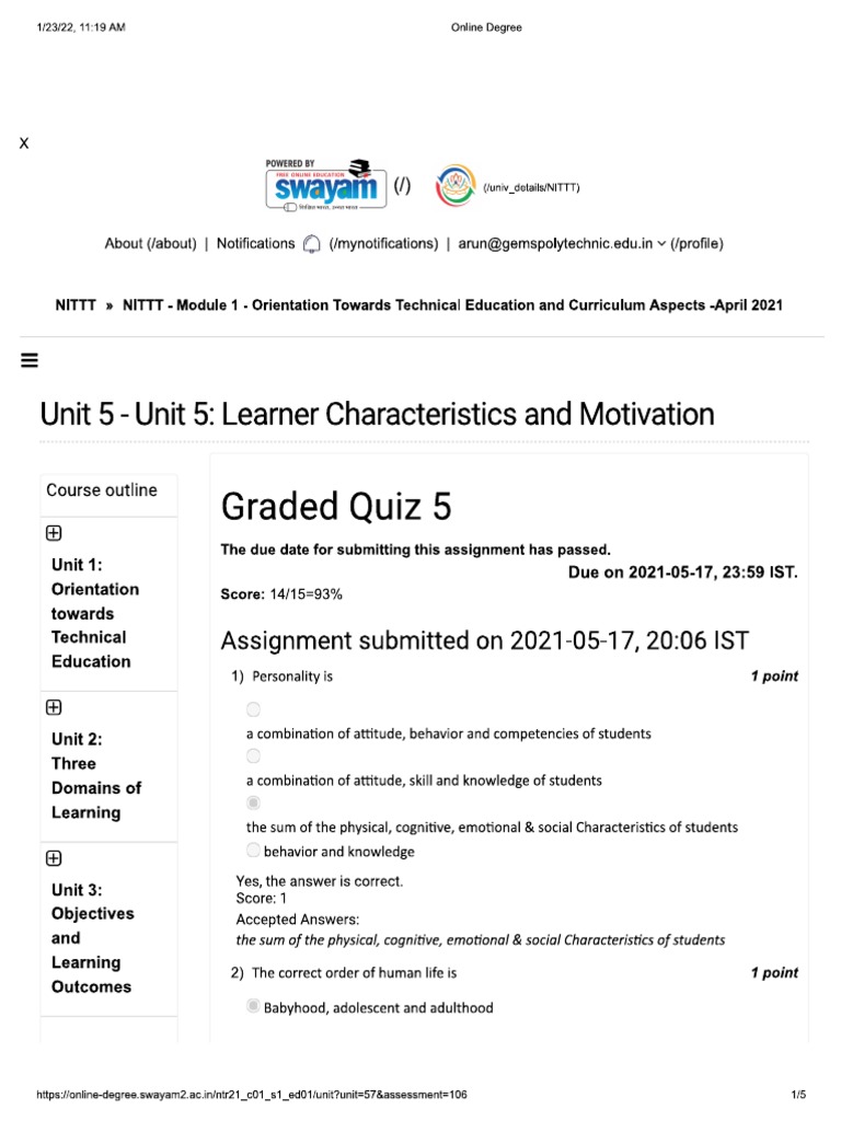 Quiz 5 | PDF