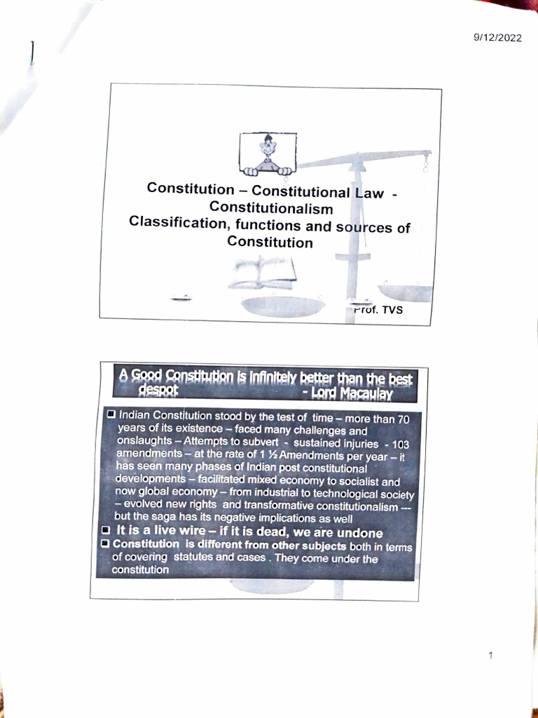 Constitutional Law and Constitutional | PDF | Constitution | Democracy