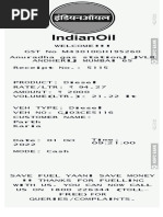 Fuel Receipt 2 | PDF