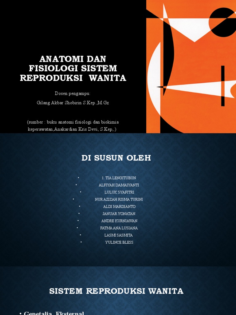 Anatomi Dan Fisiologi Sistem Reproduksi Wanita | PDF