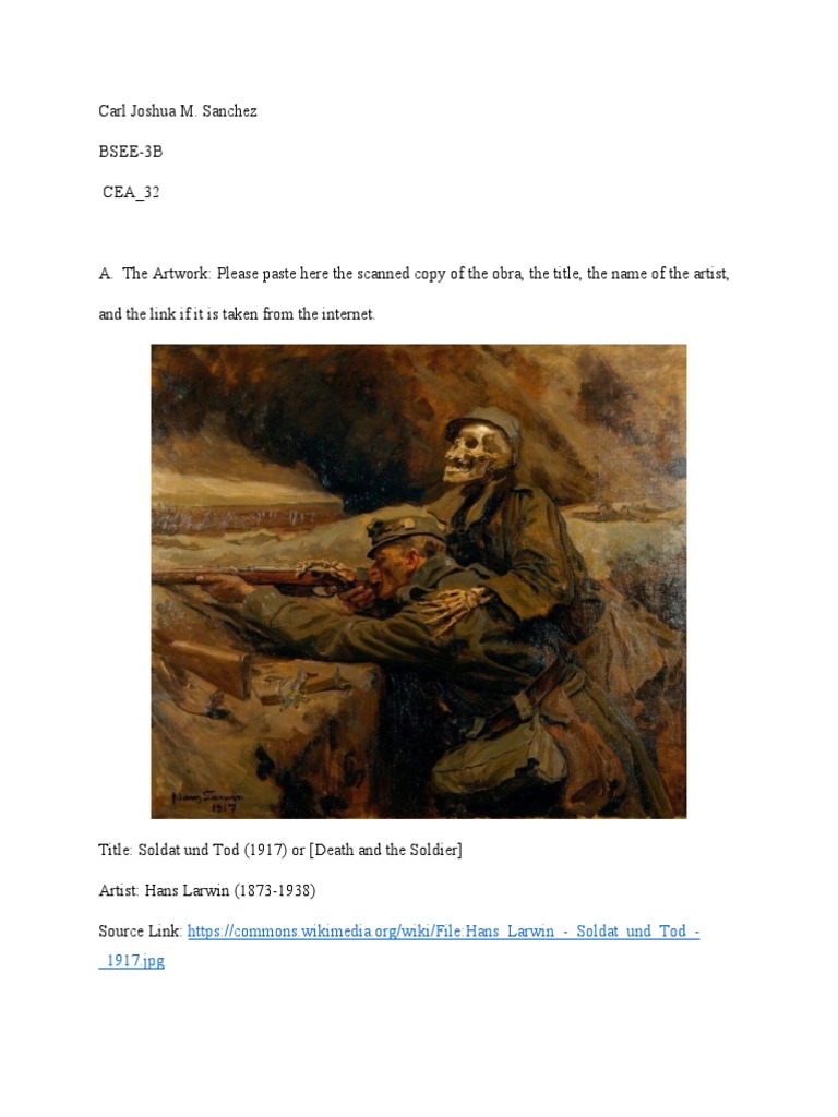 ARTWORK - ANALYSIS - Sanchez - Carl Joshua - M | Download Free PDF | Composition (Visual Arts ...