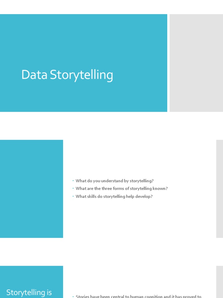 Storytelling Through Data | PDF | Storytelling | Narrative