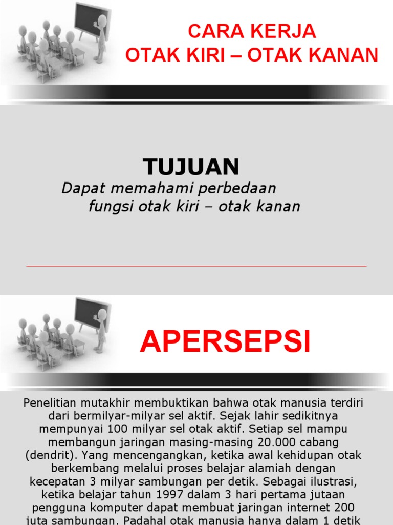 Cara Kerja Otak Kiri - Otak Kanan | PDF