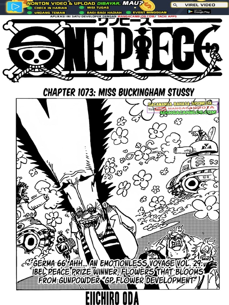 One Piece Chapter 1073 B Indonesia | PDF