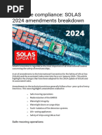SOLAS Pyrotechnic Requirements Overview | PDF