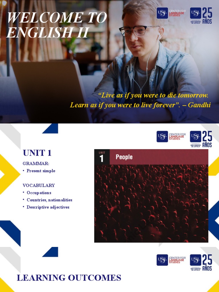 Eng Ii Unit 1 Pdf Linguistics Grammar