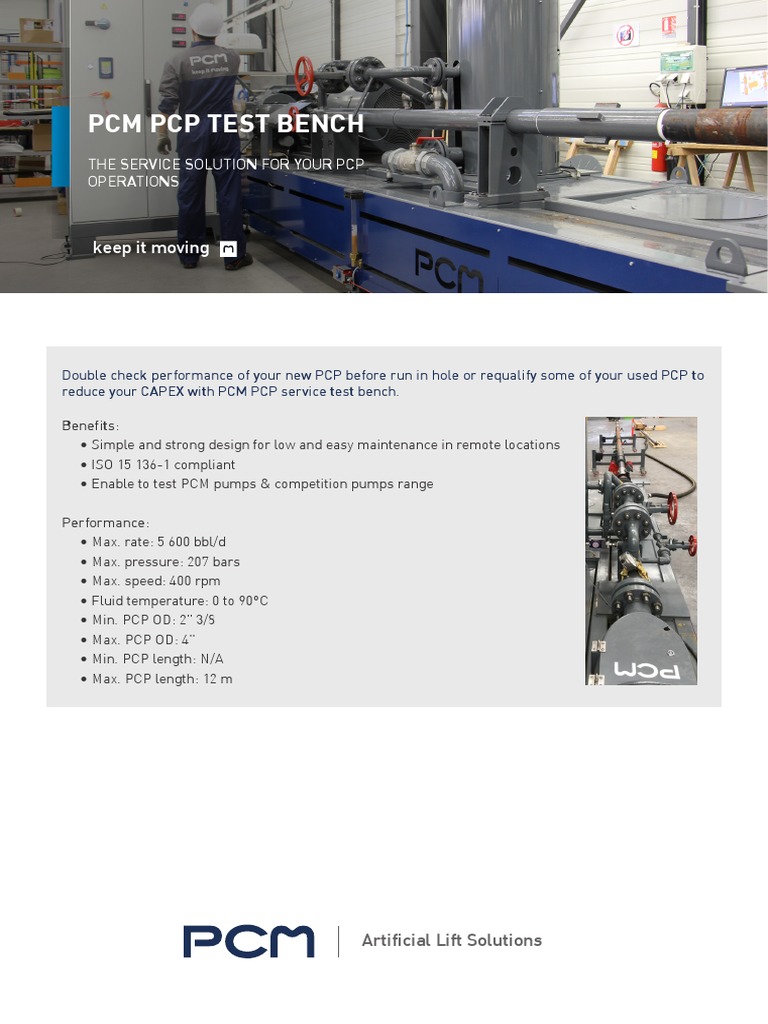 Ps Og PCP Test Bench en A | PDF