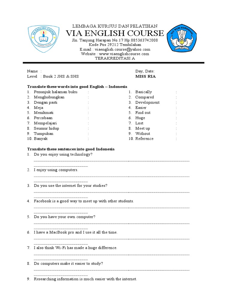 Exam 3 May Book 2 JHS SHS | PDF | Internet | Mass Media