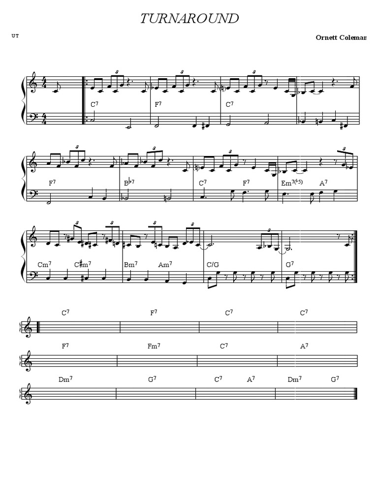 Turnaround Ut | PDF