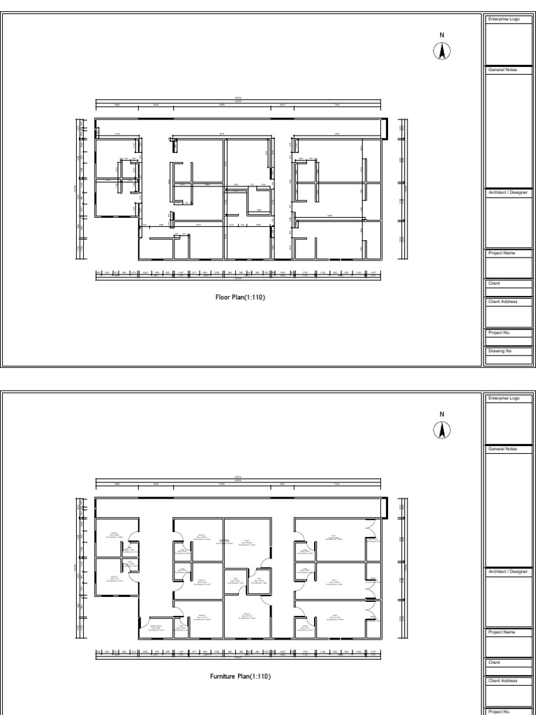 Floor Plan Views Lantai 2 Full | PDF | Design