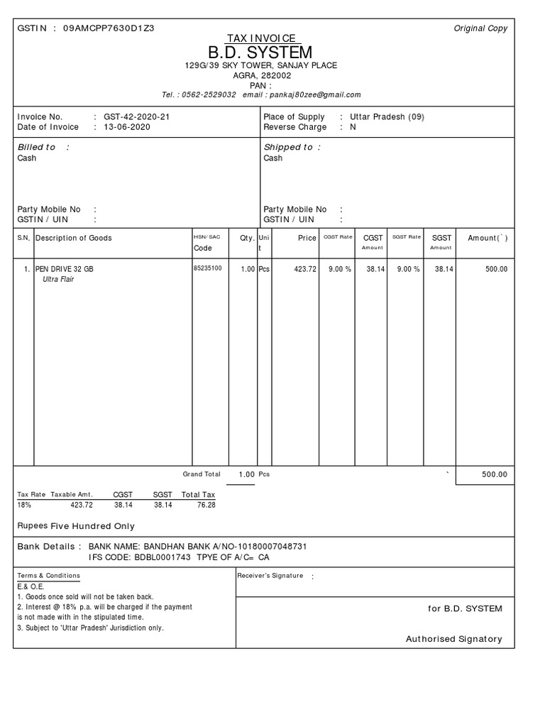 Pendrive Bill | PDF | Trade | Government