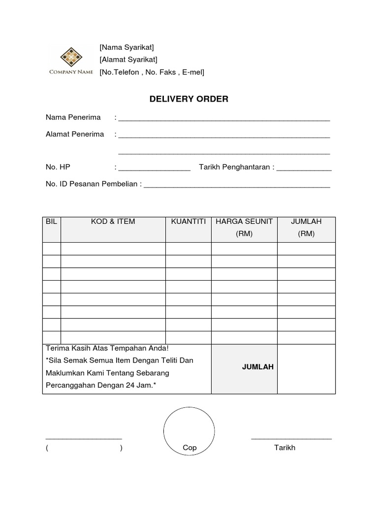 Buat Dokumen Perniagaan Perolehan 2 | PDF