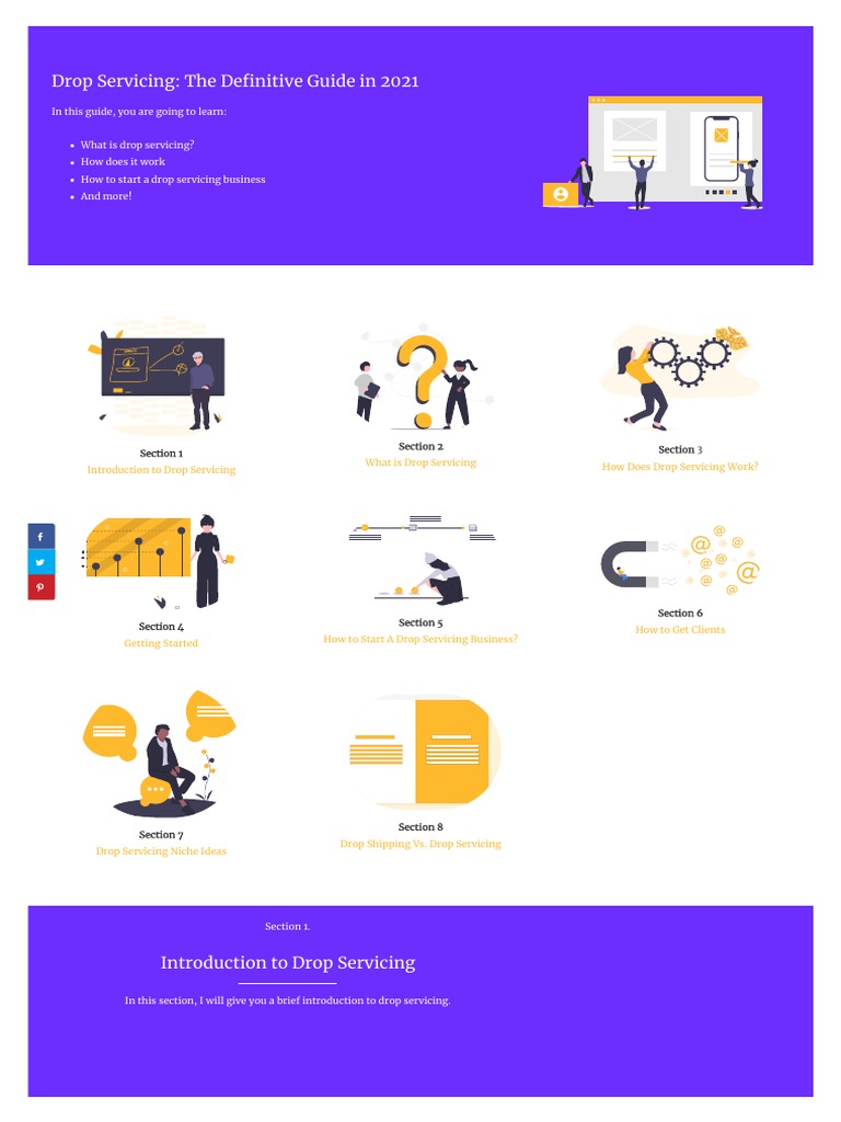 Drop Servicing The Definitive Guide in 2021 The Niche Guru | PDF ...
