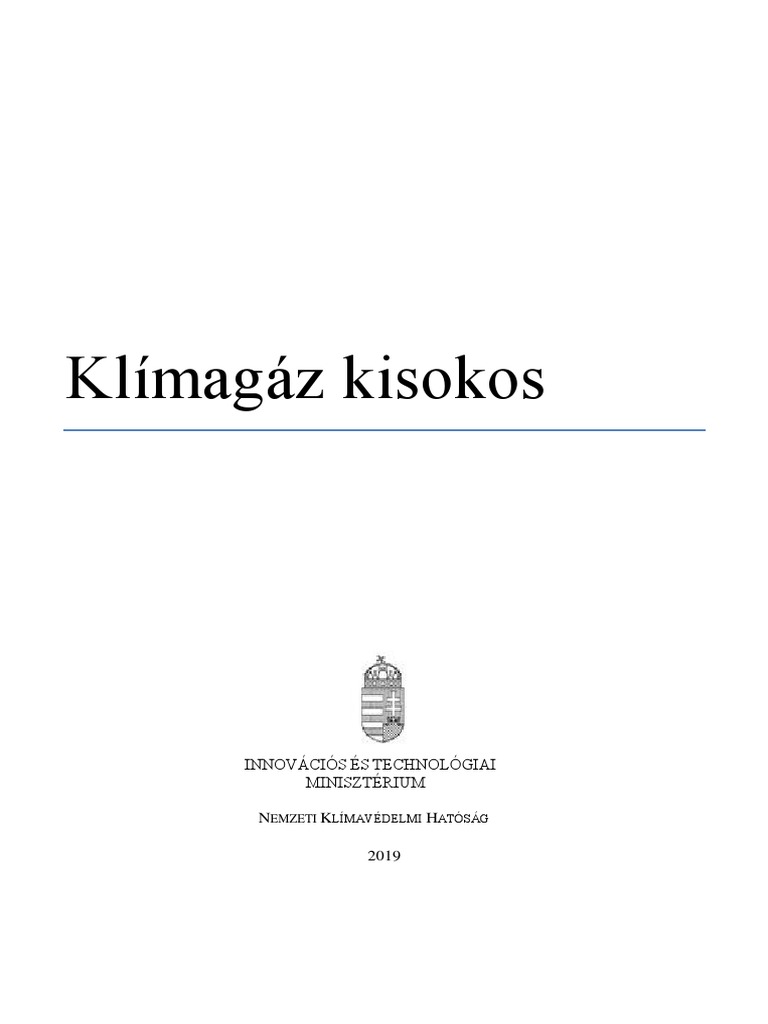 Klimagaz Kisokos | PDF