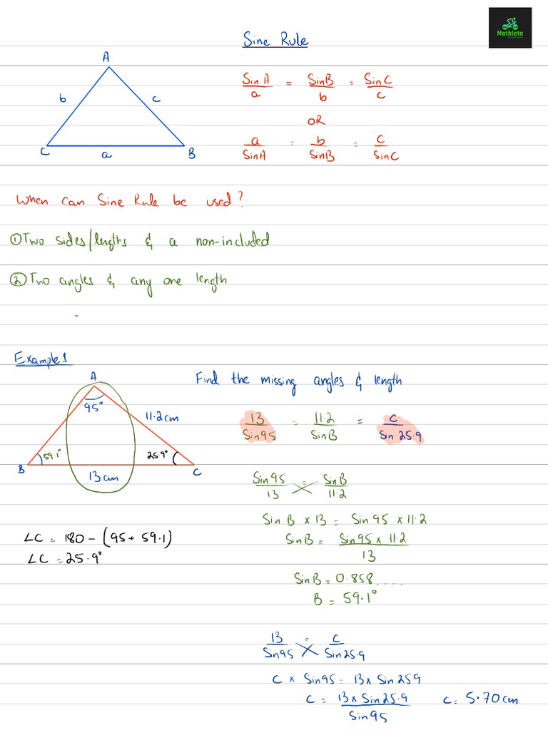 O Level Math Trigonometry (Solved) | PDF | Euclidean Plane Geometry ...