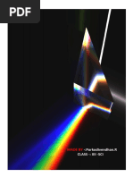 Dependance of Angle of Deviation On Angle of Incidence Using Hollow ...