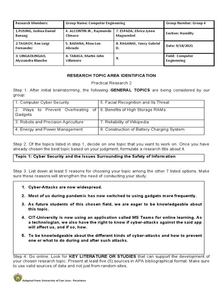 Title Defense Form Final | PDF | Survey Methodology | Science