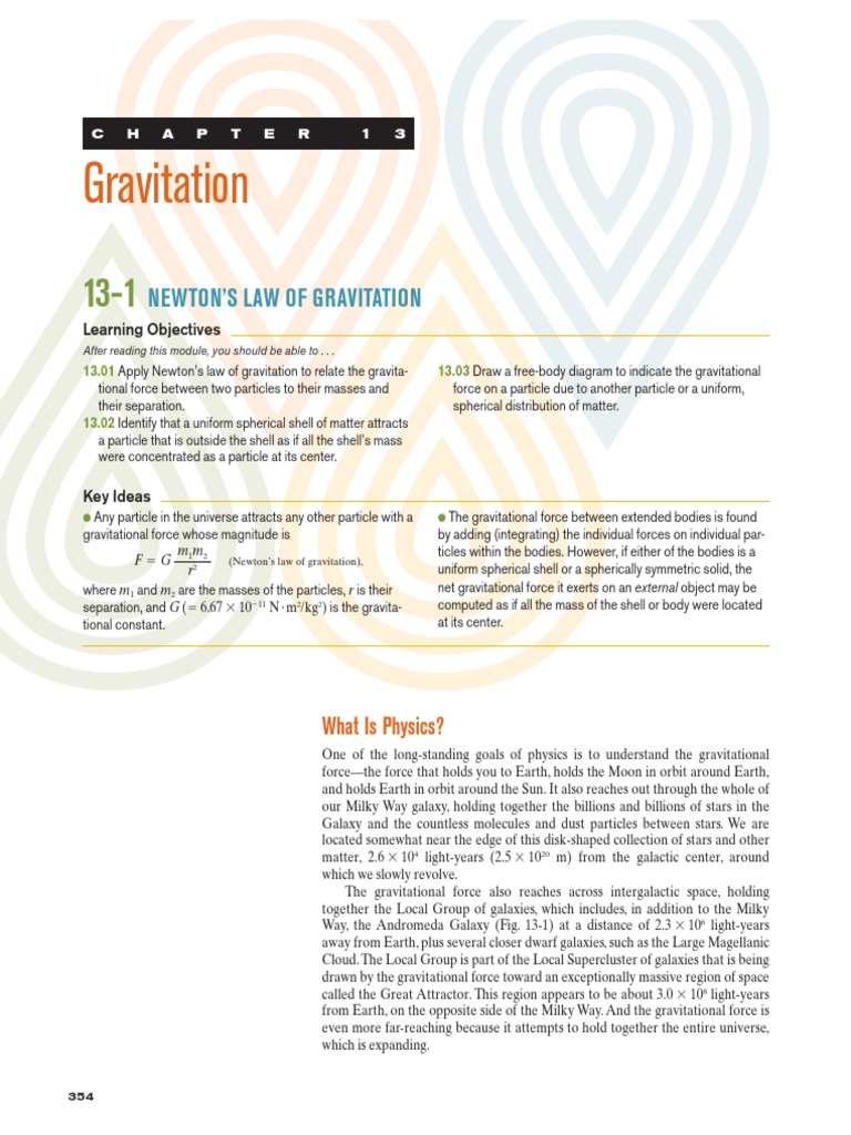 Understanding Gravity Through Newton's Law | PDF | Force | Milky Way