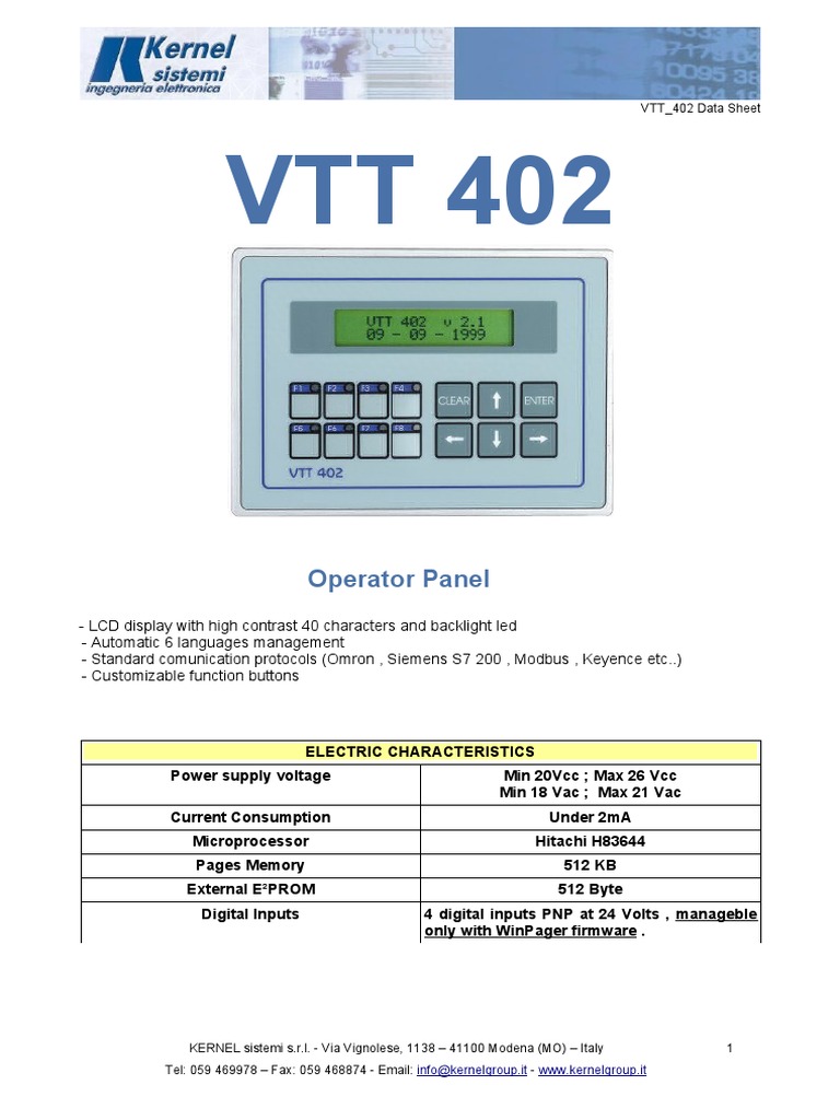 VTT 402 | PDF | Information And Communications Technology | Computer Engineering
