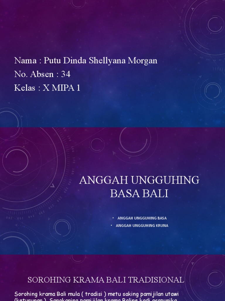 Sor Singgih Basa | PDF