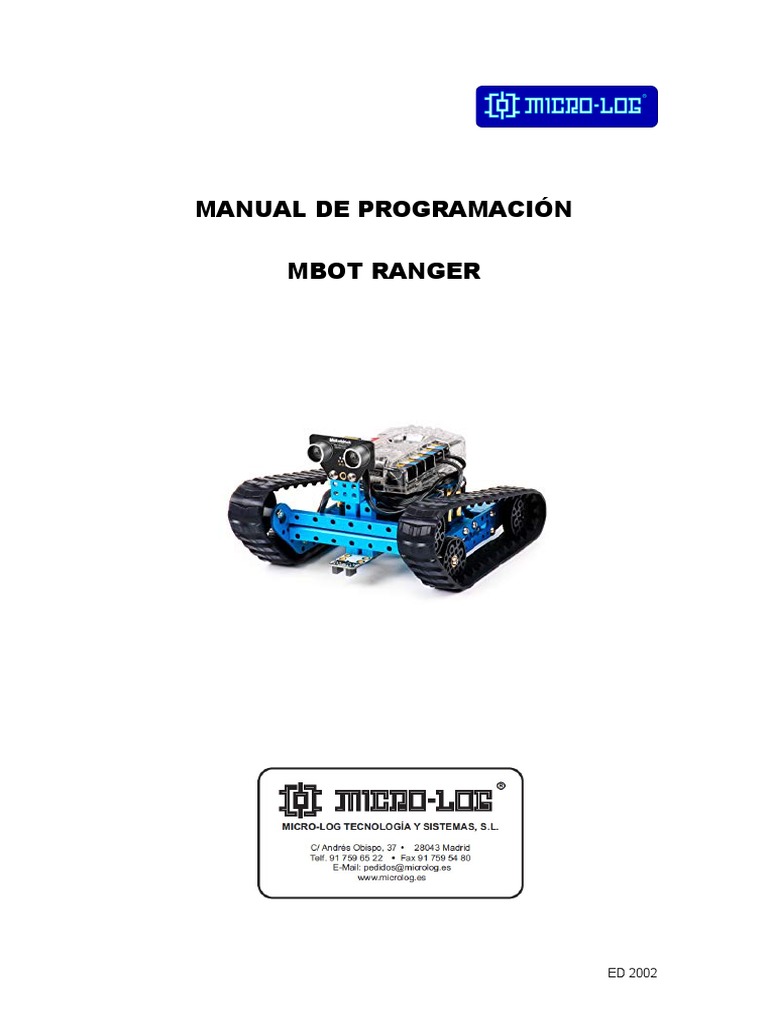 Manual mBot Ranger para Educadores | PDF | Diodo emisor de luz | Celsius