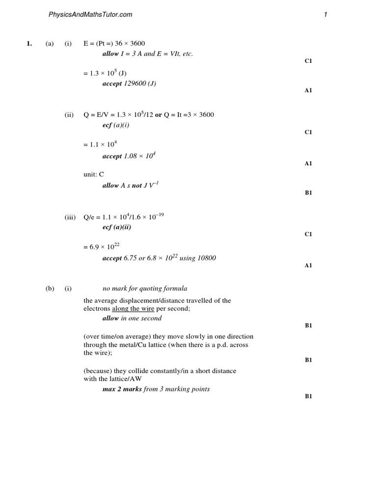 2.4 Current MS | PDF | Physical Quantities | Applied And Interdisciplinary Physics