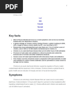 Cholera Awareness Posters Project | PDF | Cholera | Infection