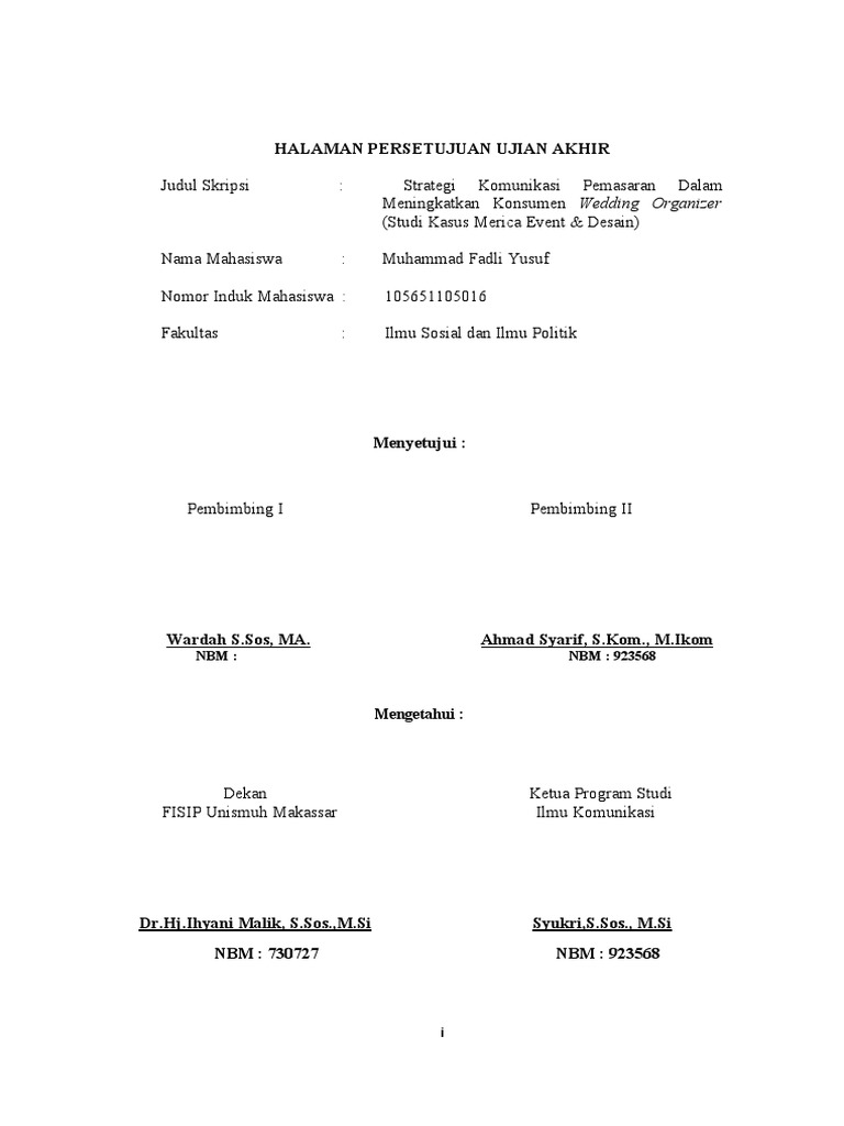 SKRIPSI | PDF | Karier & Perkembangan | Ilmu Sosial