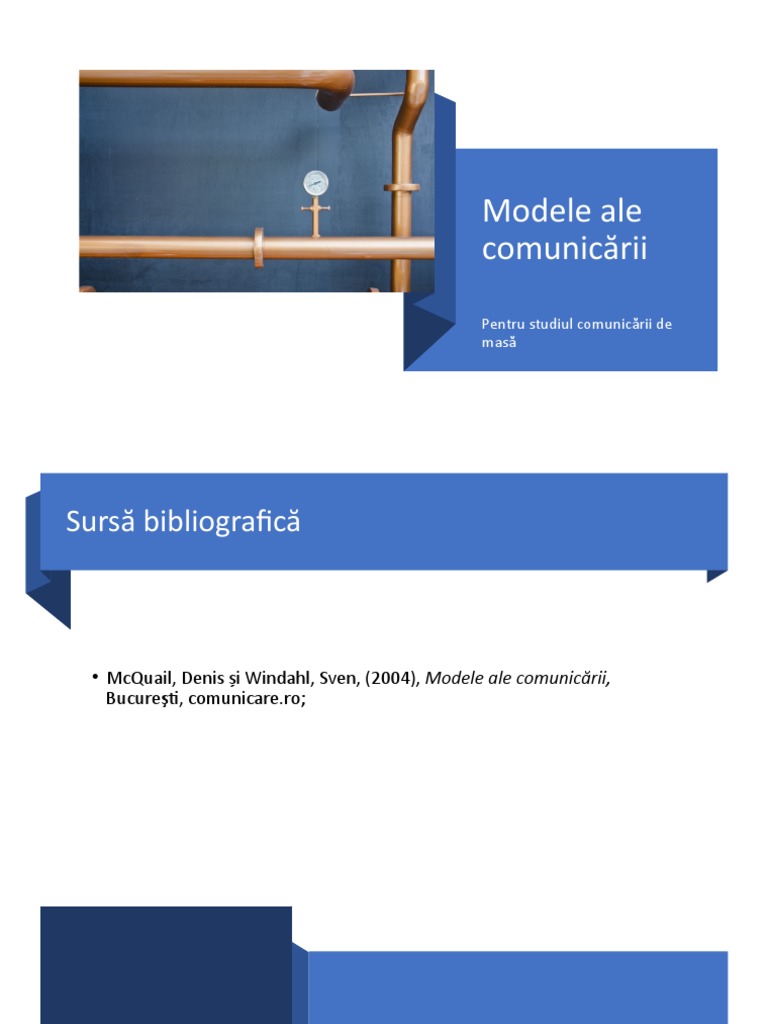 Modele Ale Comunicarii de Masa | PDF