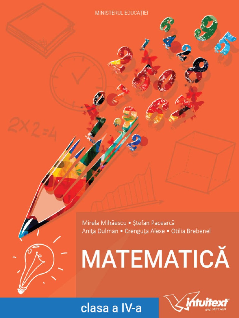 Matematica CL 4 | PDF
