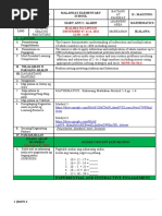 Las in Math 2 Week 3 Quarter 2 | PDF