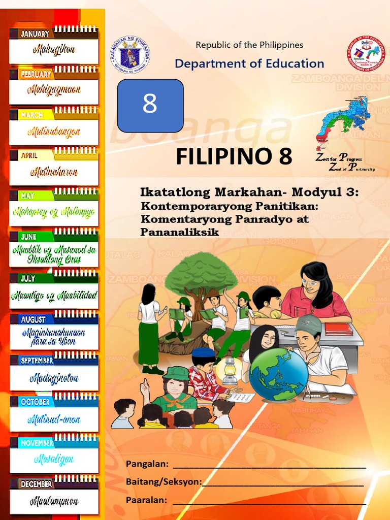 Filipino8 Q3 M3-2 | PDF